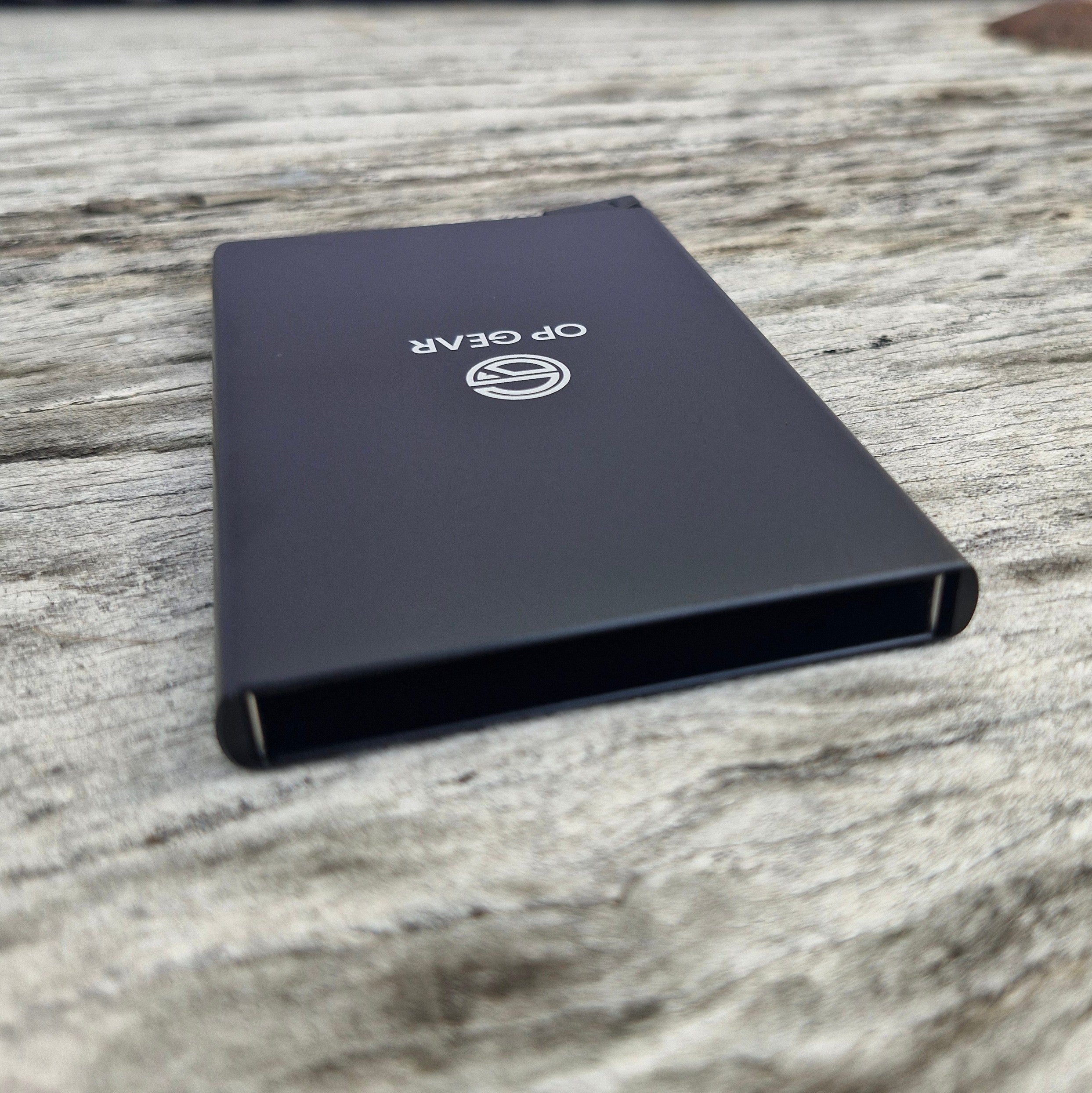 Hard Wallet - Card Holder Wallets - RFID Protection - Black - Sleek ...